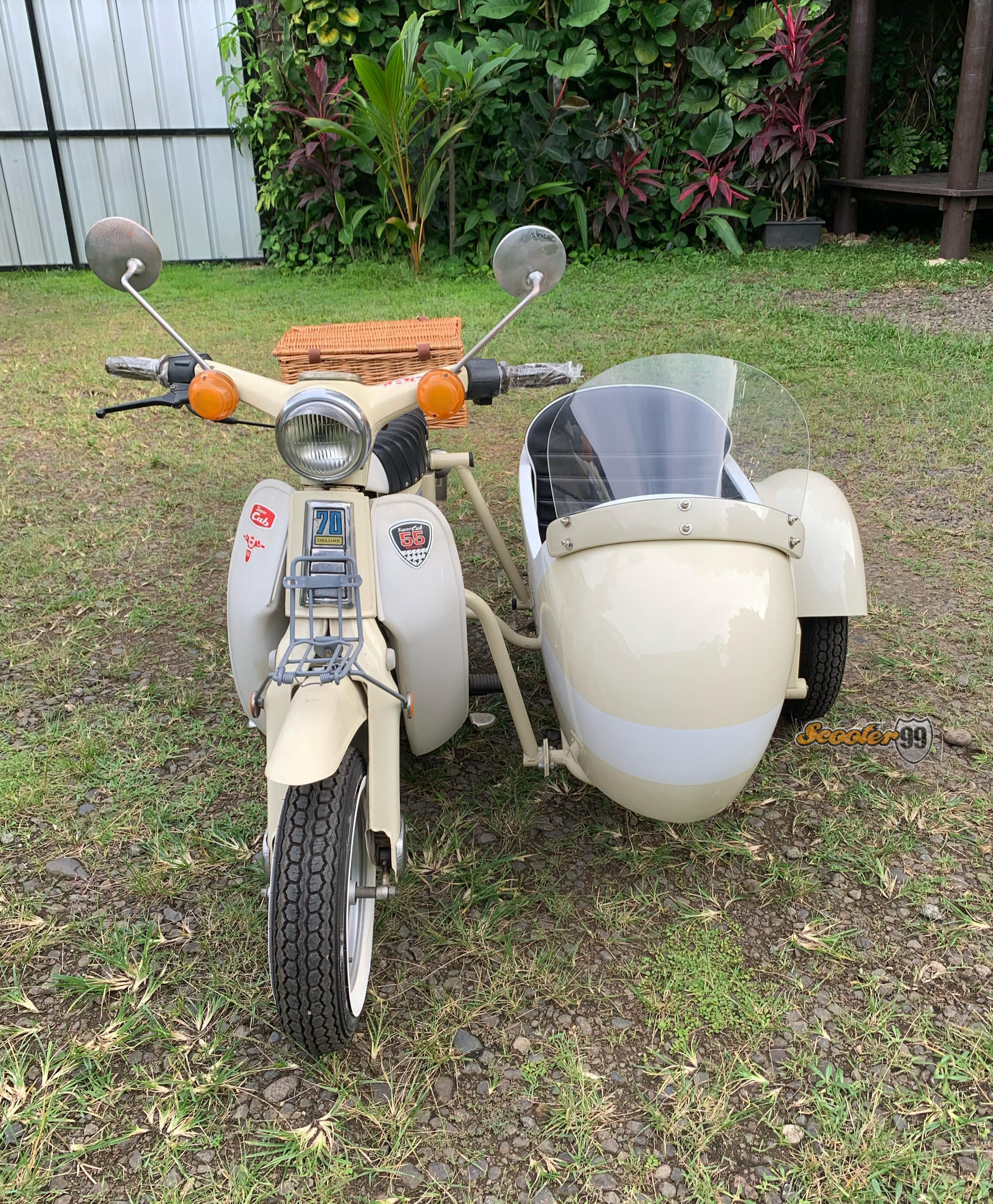 Sidecar with Honda C86 Mini Bike | Scooter99