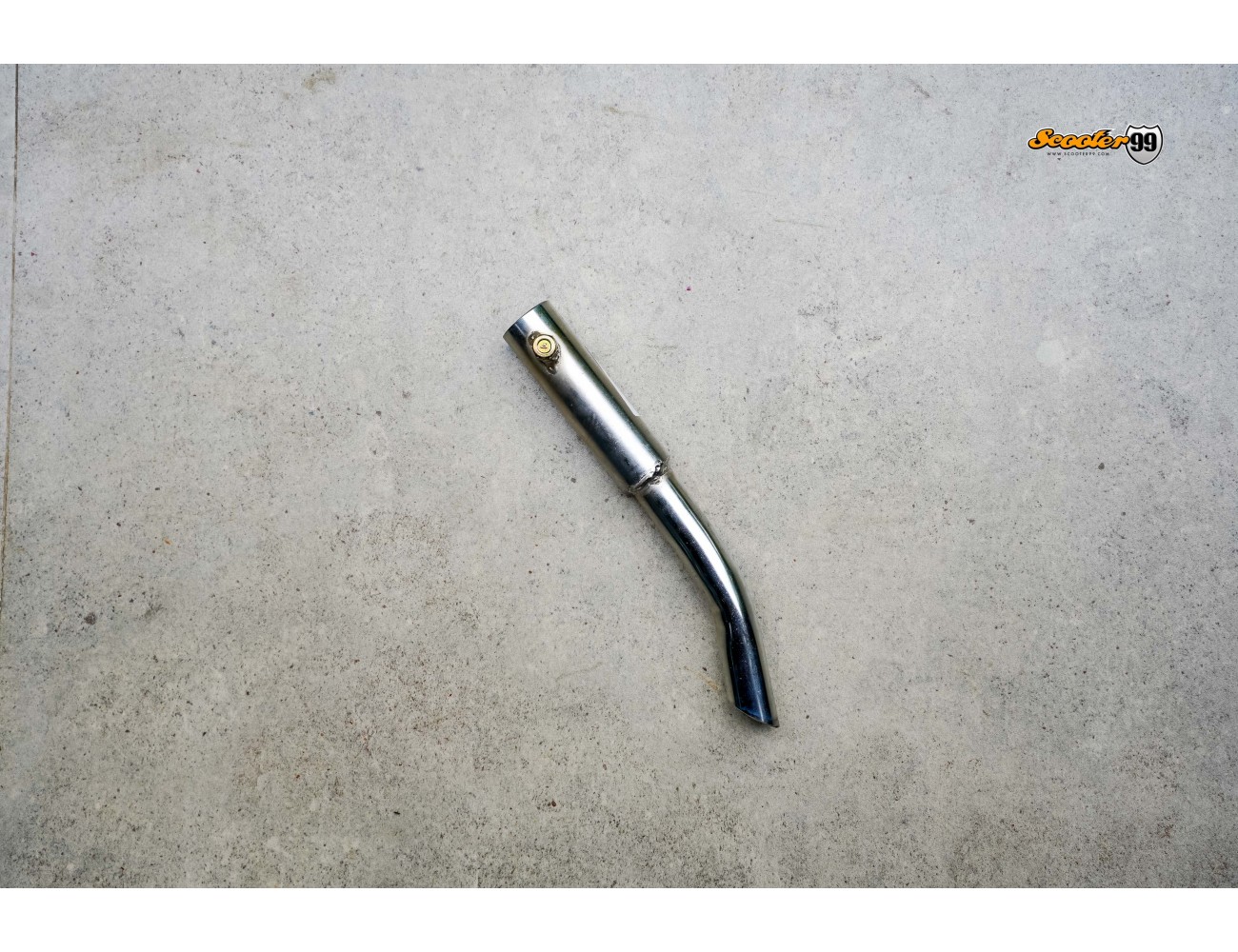 Chrome Exhaust Tail Pipe Extension for Classic Vespa | Scooter99
