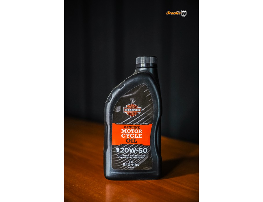 Harley-Davidson SAE 20W-50 Genuine Motorcycle Oil | Scooter99