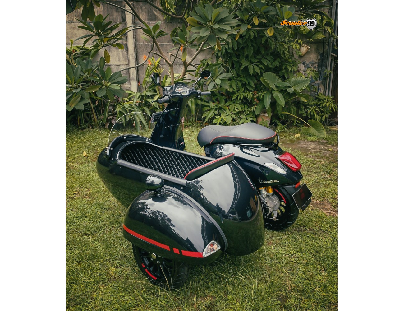 Sidecar Kit – Black Sport Touring Edition | Handcrafted Fiberglass ...