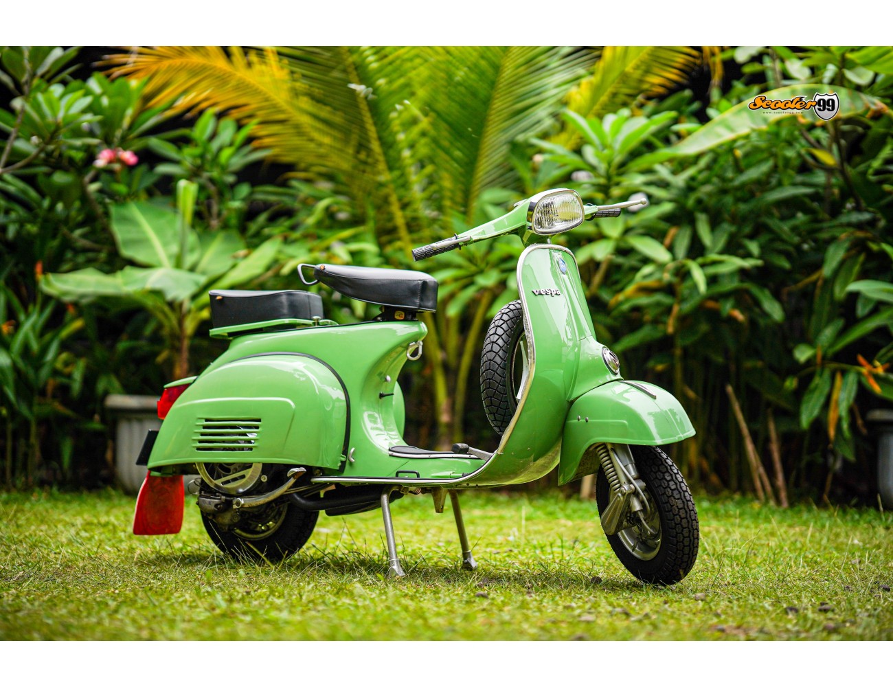 Vespa Super 150 Classic Green – Vintage Restored Scooter by Scooter99