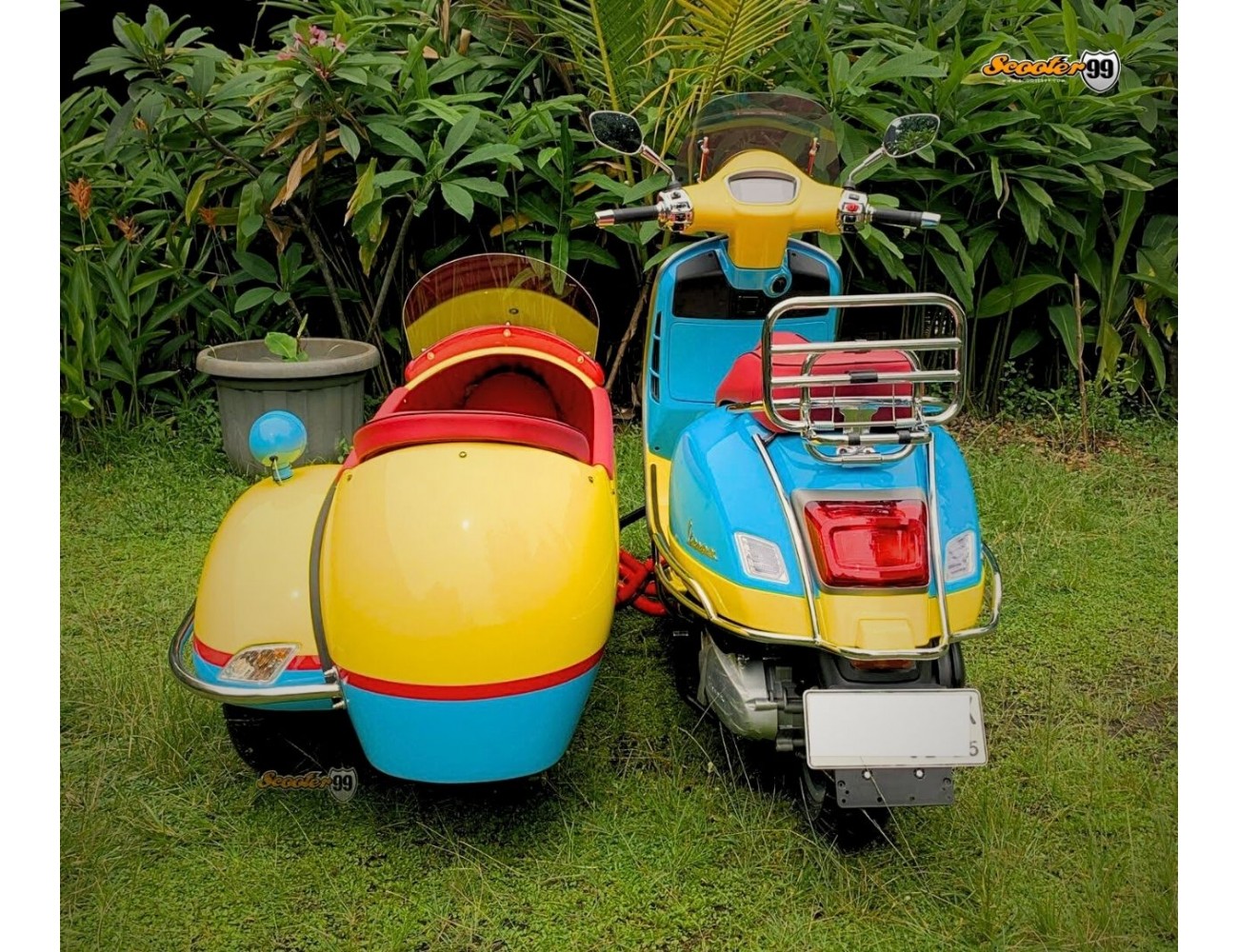 Vespa Sidecar Kit – Bubble Classic Pop Edition by Scooter99