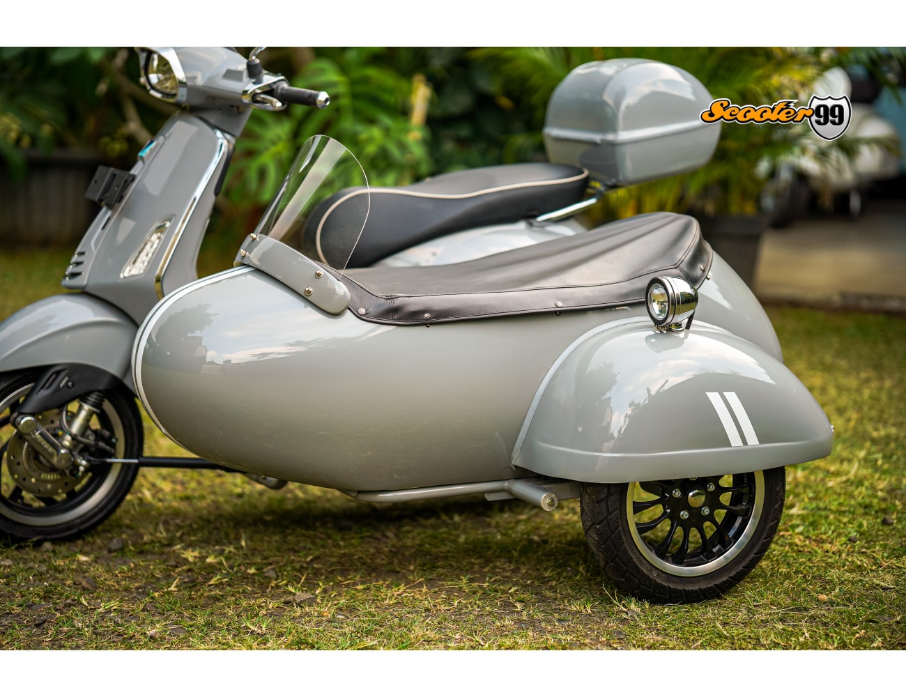 Sidecar Kit for Vespa Sprint | Custom Sidecar by Scooter99