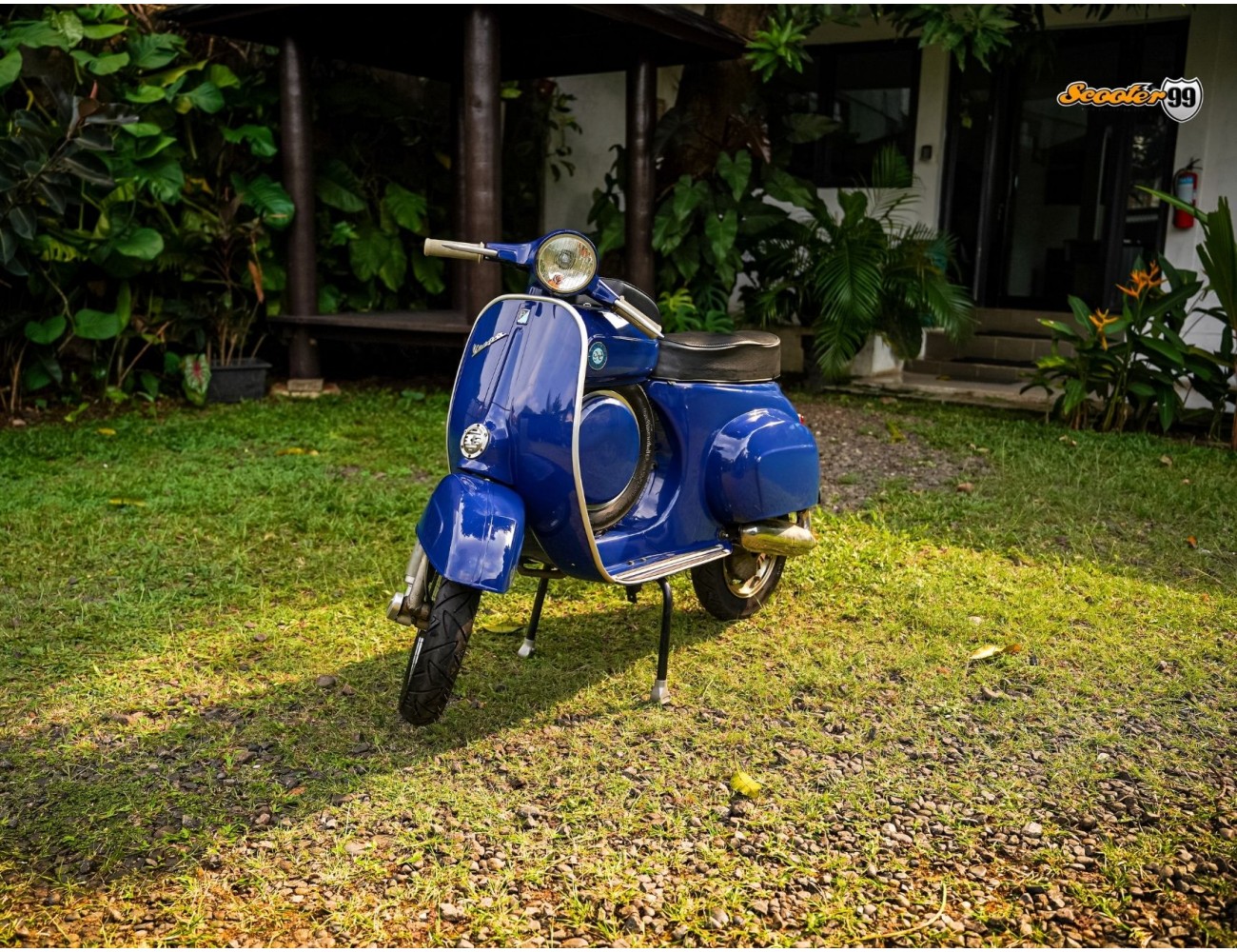 Vespa 90SS Blue – Rare Super Sprint Classic Scooter99